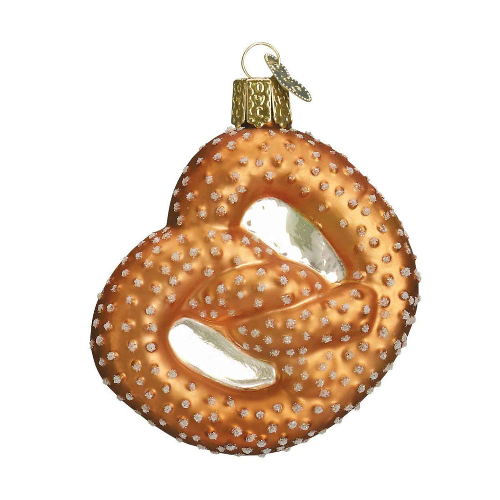 Old World Christmas 3.00In Pretzel, Glass, Glass Ornament Glitter ...