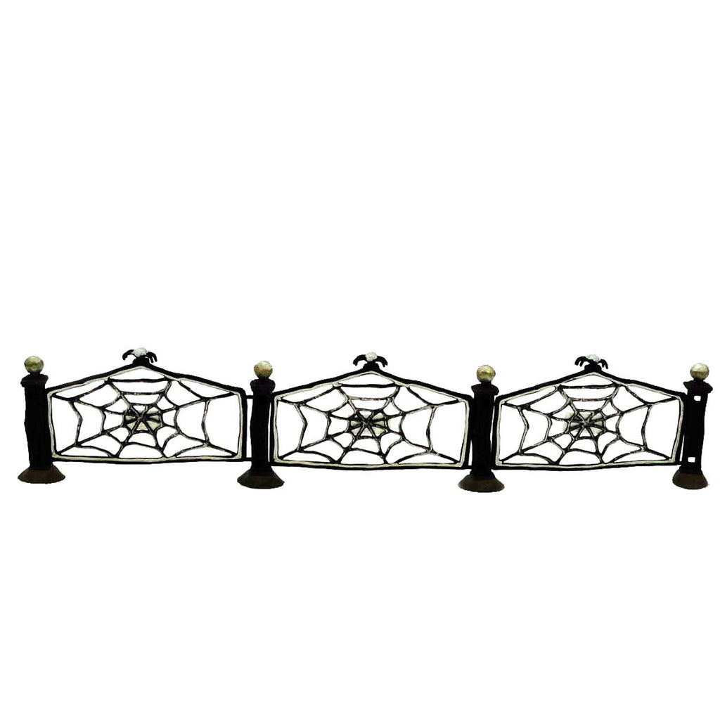 2.25In Wicked Web Fence., Metal, Halloween 4025398 | SBKGifts.com