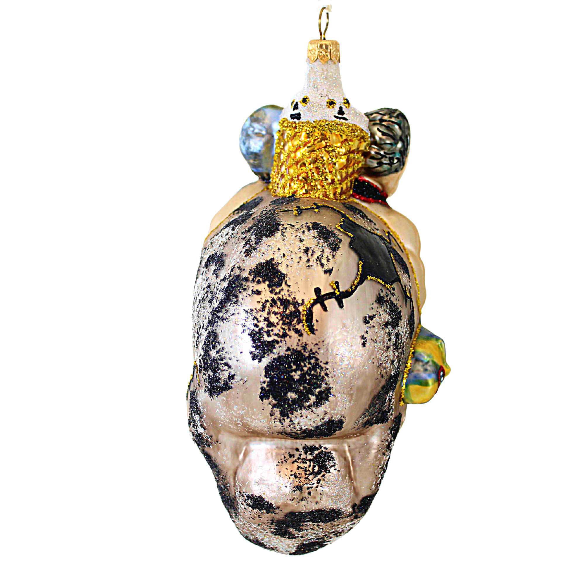 Larry Fraga Designs 8.00In Head Slayer, Glass, Halloween Ornament ...