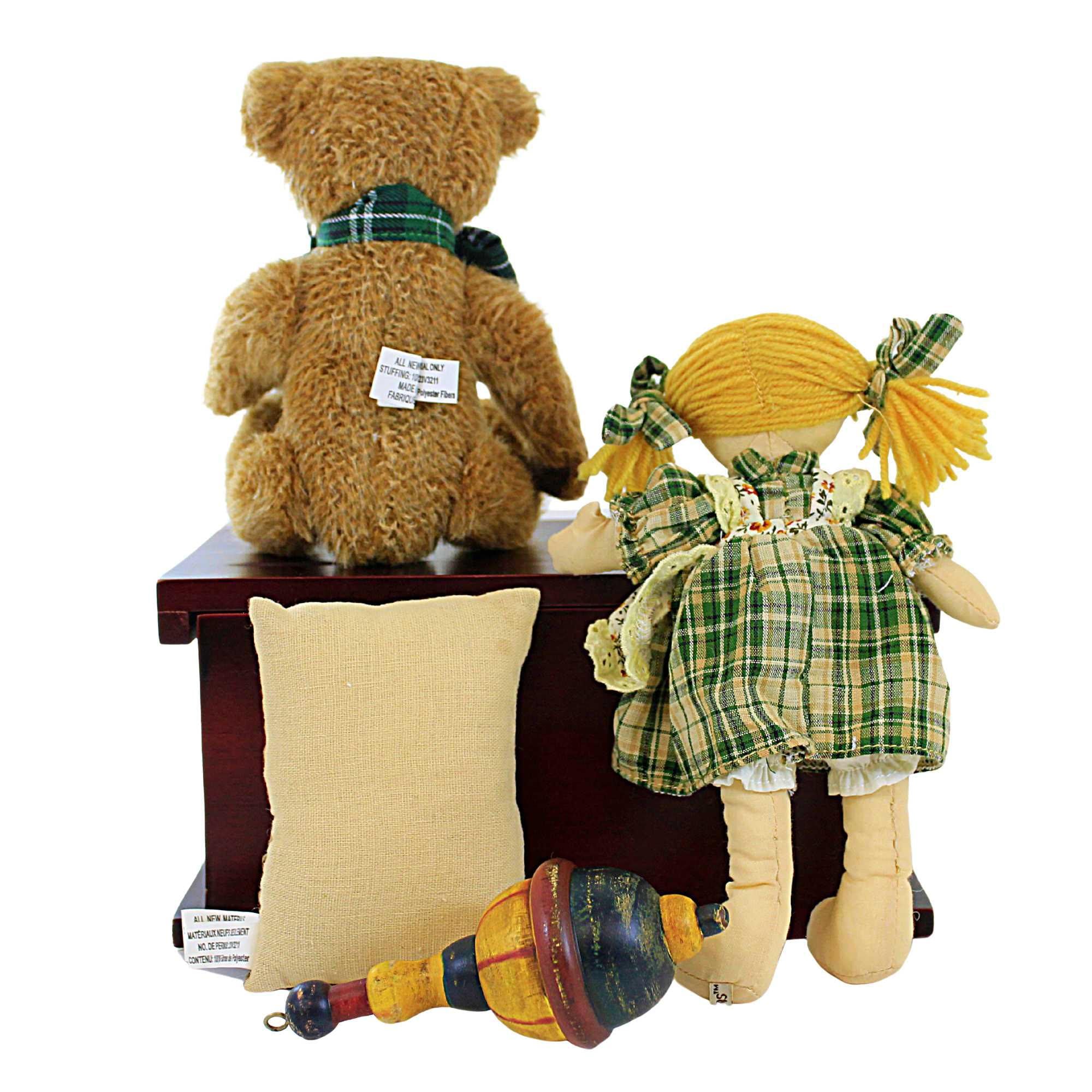 Boyds Bears Plush Toy Box Of Friendship Memories - One Box Of Plush 7.5 ...