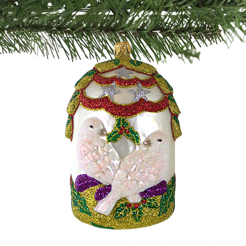 Larry Fraga Designs Welcoming Christmas - 1 Ornament 6.5 Inch, Glass ...