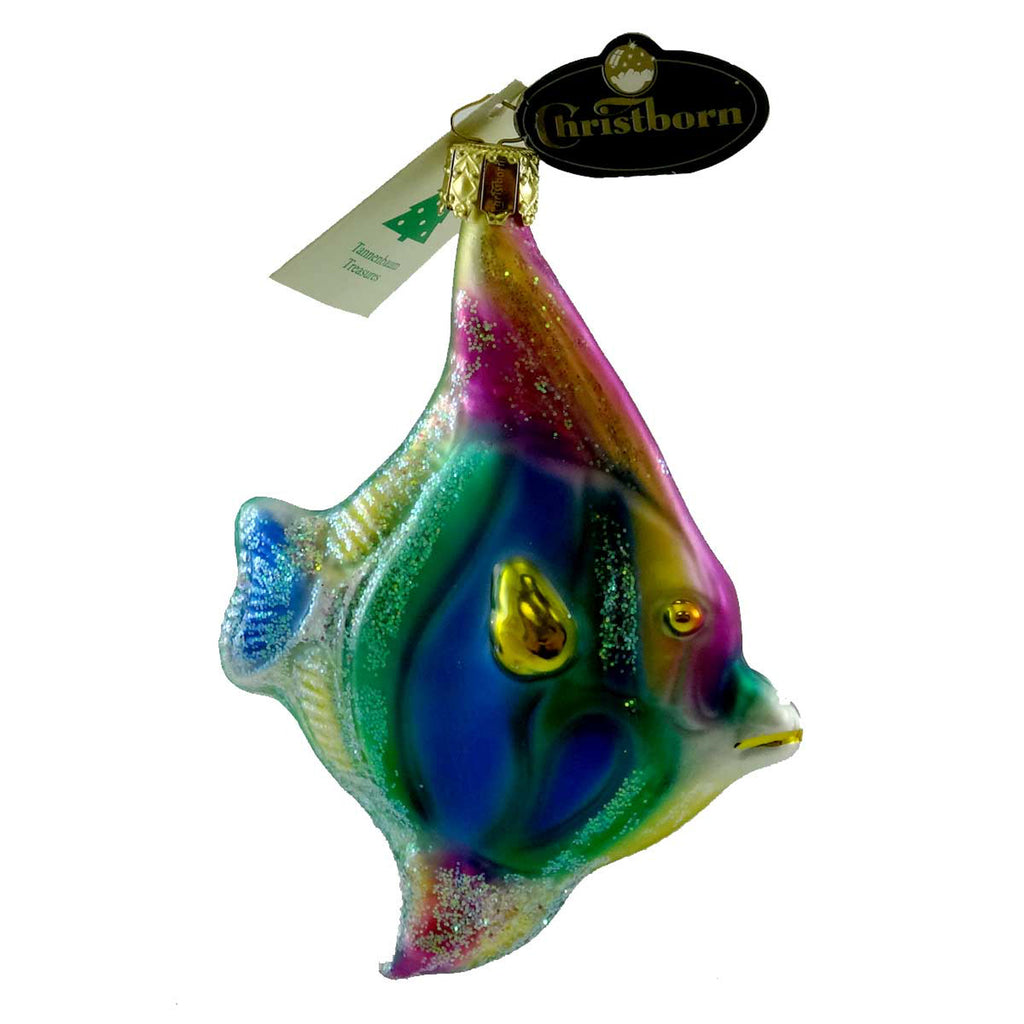 Holiday Ornament Fish Assorted Colors Ocean Gils Fins Water Angel ...