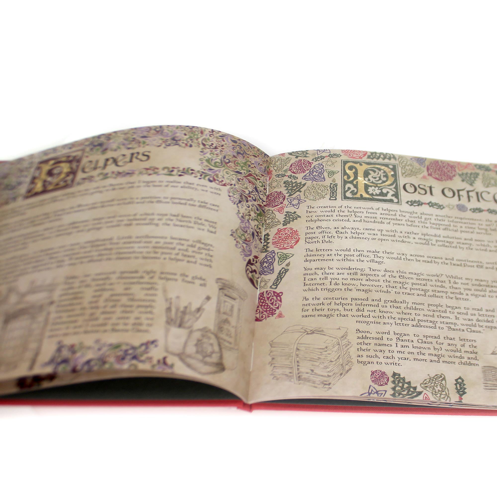 Christmas Santa Claus The Book Of Secrets Paper Russell Ince 130350 ...