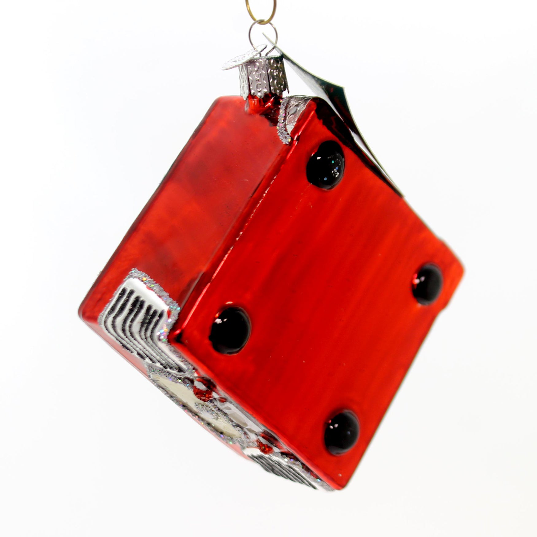 Old World Christmas Record Player Glass Phonograph Music Classic 38043 ...