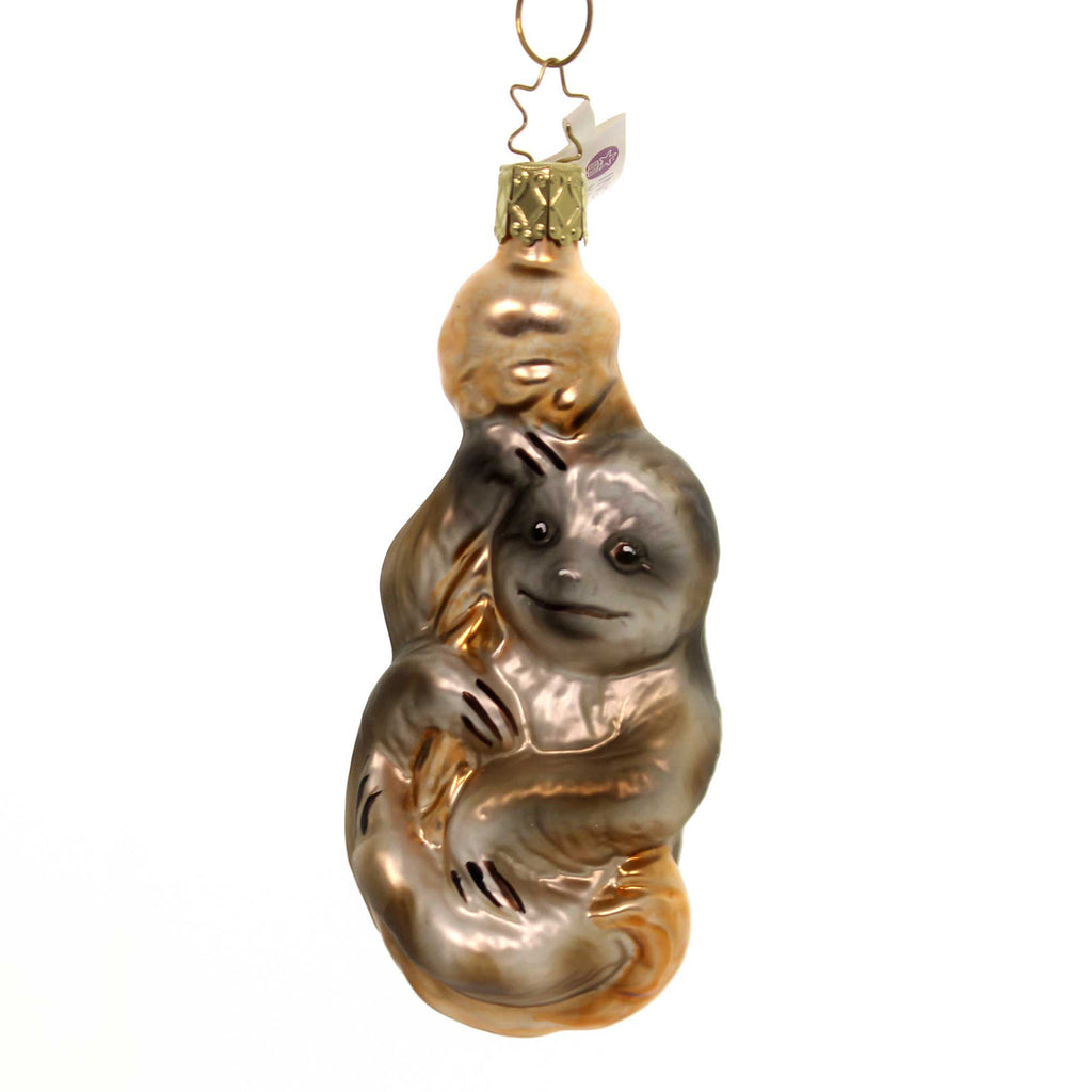 Inge Glas Sloth Ornament Glass Mammal Slowness Christmas 10069S018 ...