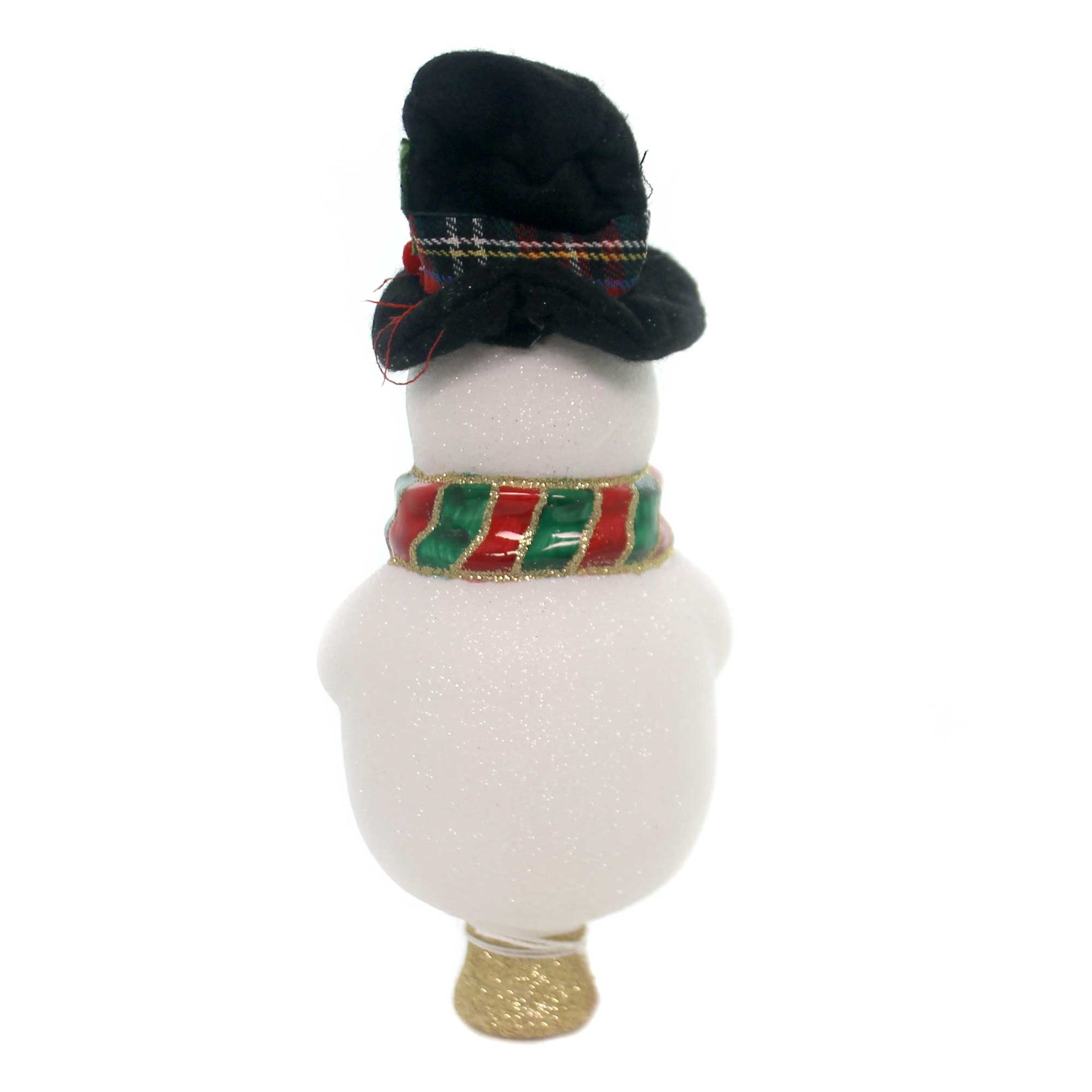 Snowman Tree Topper - One Tree Finial 7.75 Inch, Glass - Finial ...