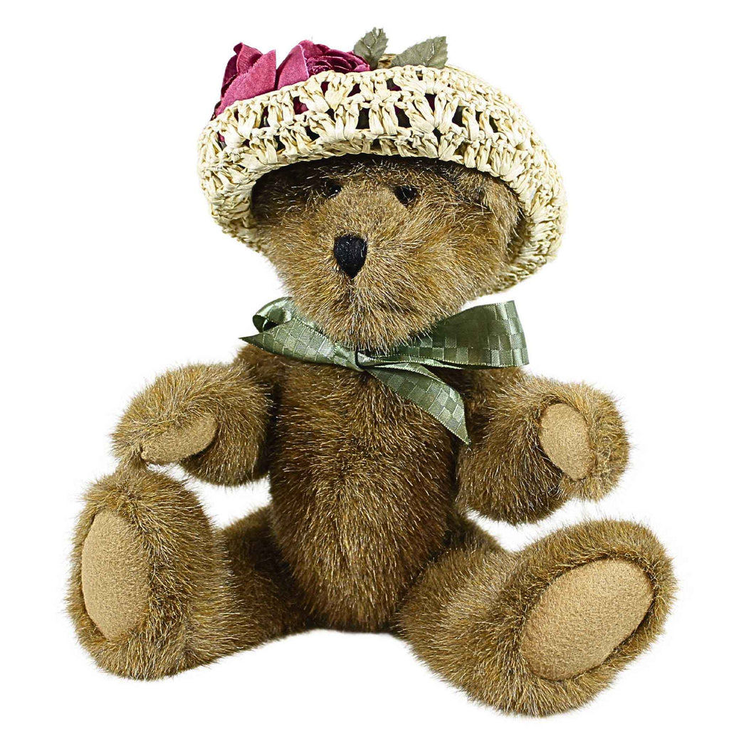 Boyds Bears Plush 12.00In Adeline Labearsley, Fabric, Retired Hat Bear ...
