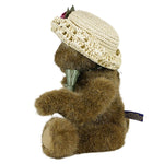 Boyds Bears Plush 12.00In Adeline Labearsley, Fabric, Retired Hat Bear ...