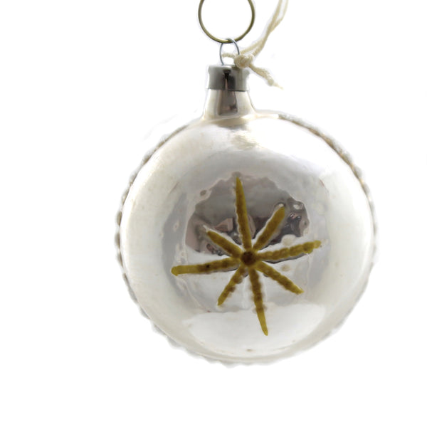 Ball With Zeppelin - 1 Ornament 3 Inch, Glass - Ballon Airship 2011115 ...