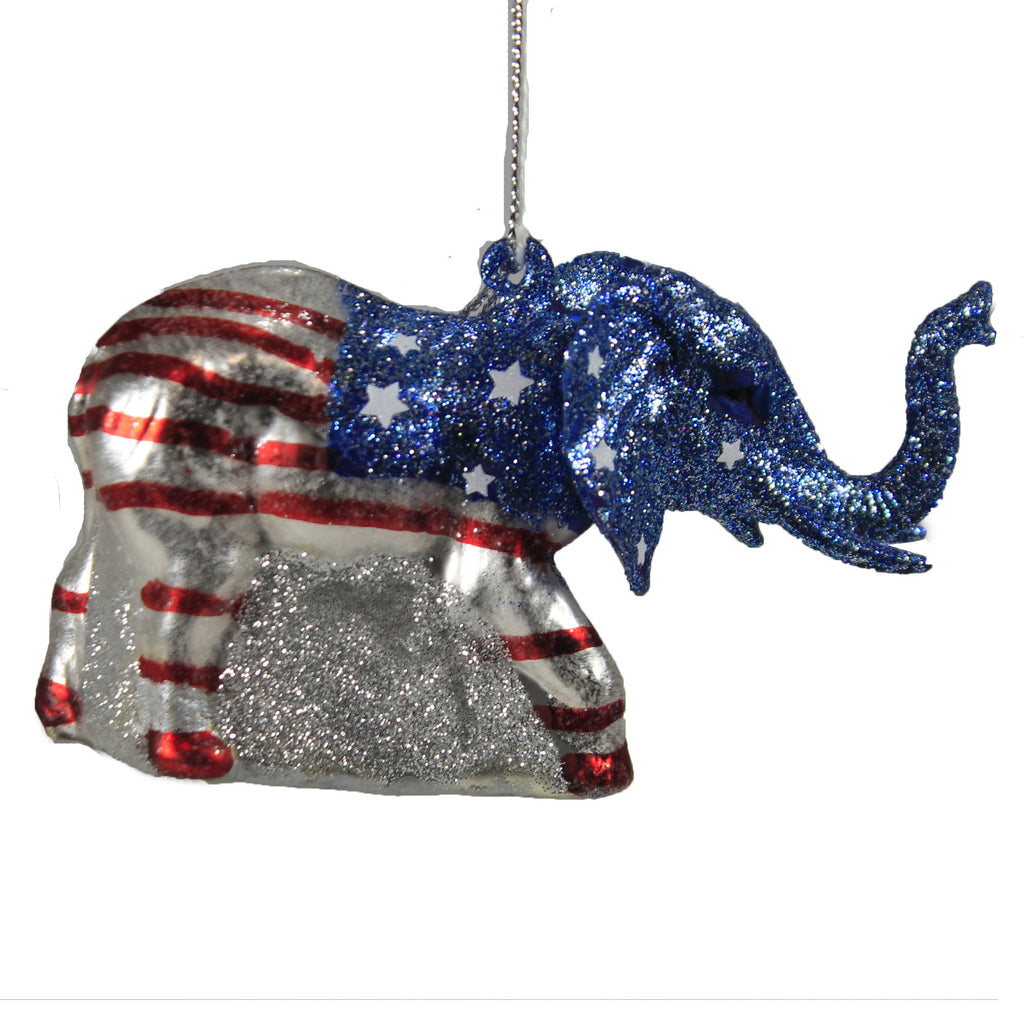 Cody Foster Political Party Mascot - 1 Ornament 2.75 Inch, Glass ...