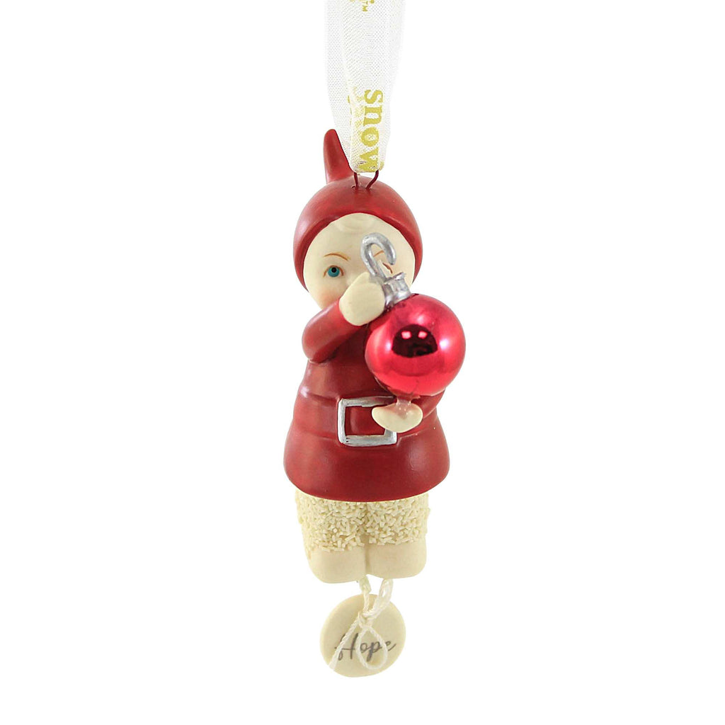 Christmas Hope - One Ornament 4 Inch, Porcelain - Holiday Decorate ...