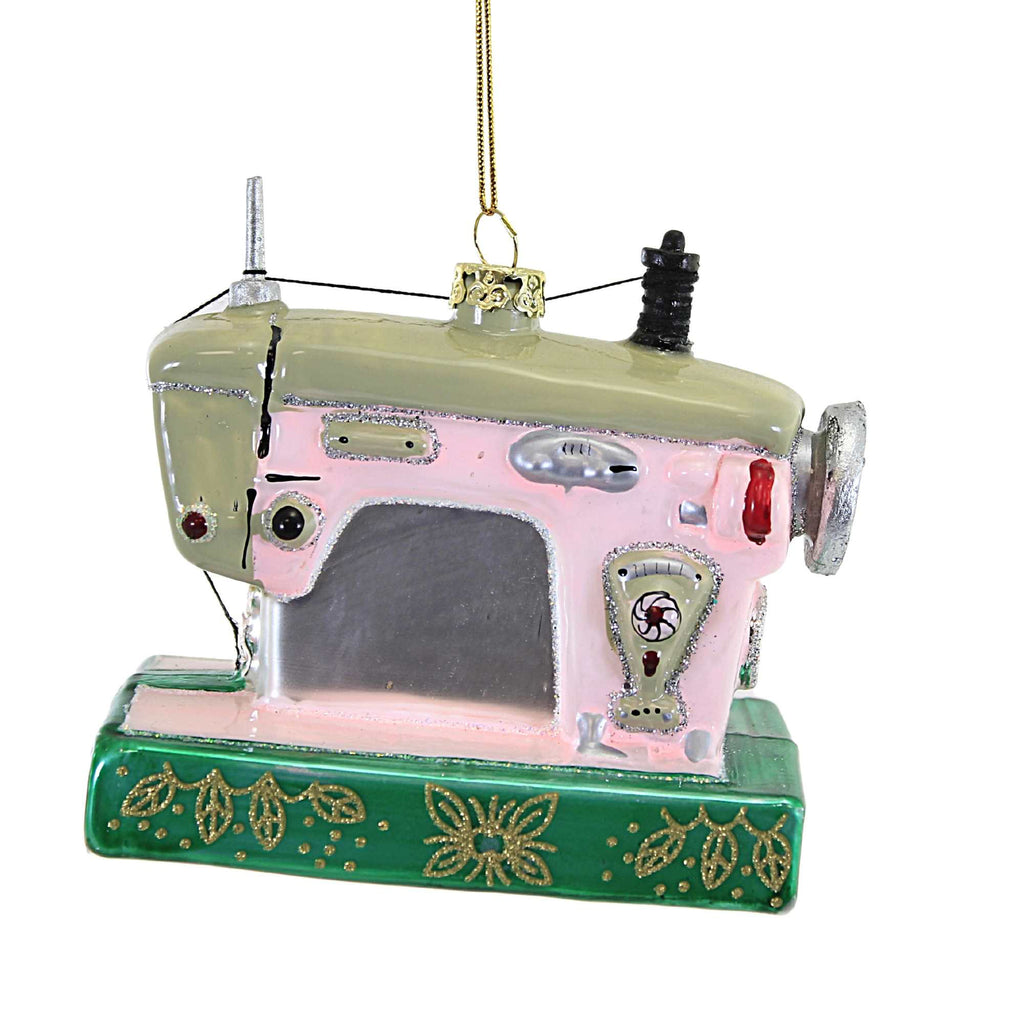 Cody Foster 4.00In Moms Sewing Machine, Glass, Ornament Stitch Quilt ...