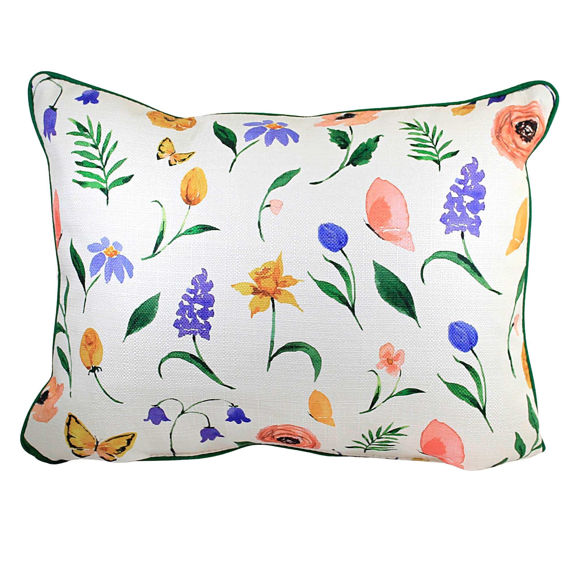 Home Decor Pascha Pattern Pillow Polyester Flowers Butterfly Pat0062 ...