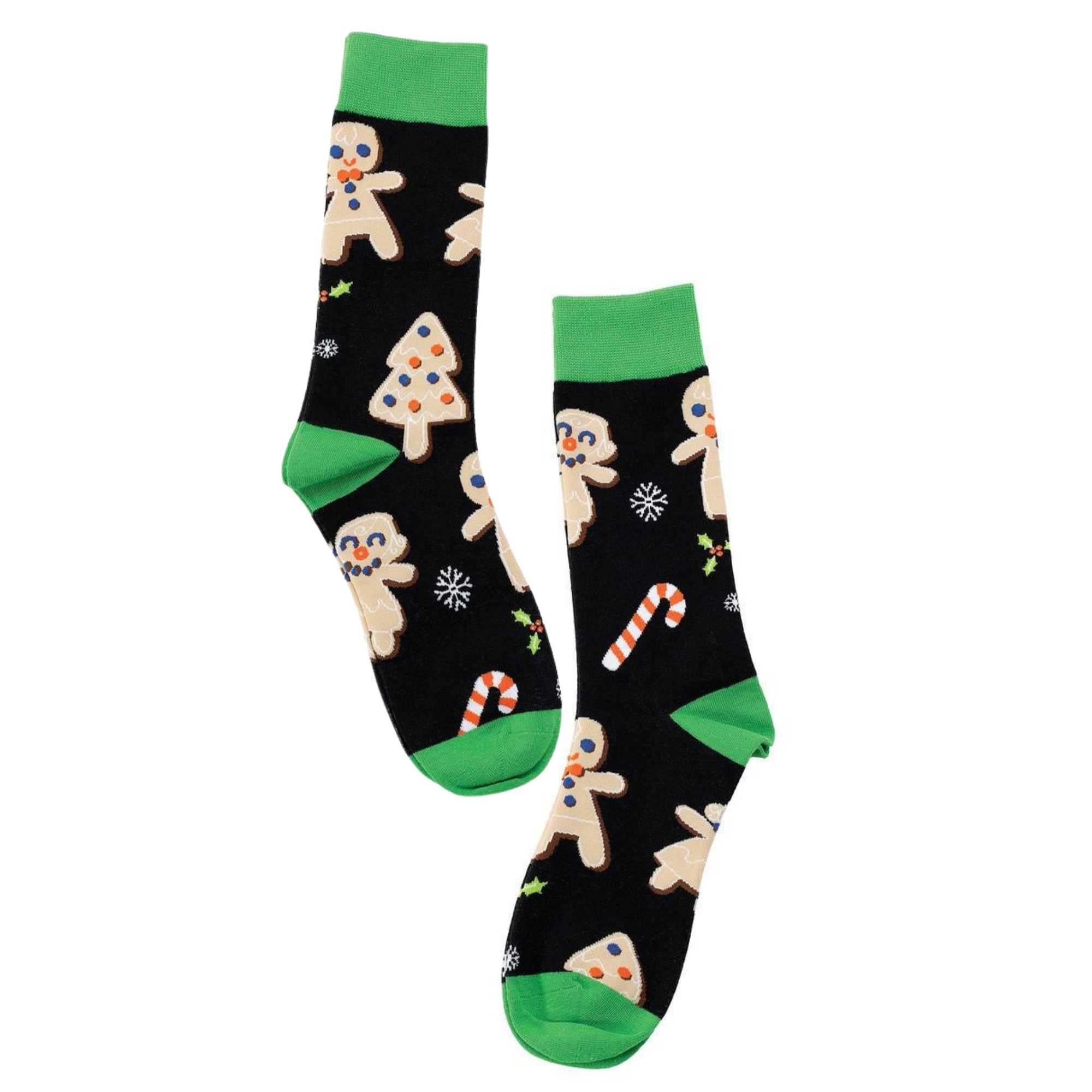 Novelty Socks Gingerbread Socks Cotton Izzy & Oliver Christmas 6010753 ...