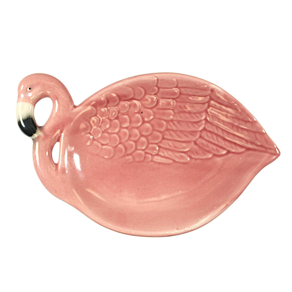 Tabletop Flamingo Trivet Tray Ceramic Flamboyance 107404 | SBKGifts.com