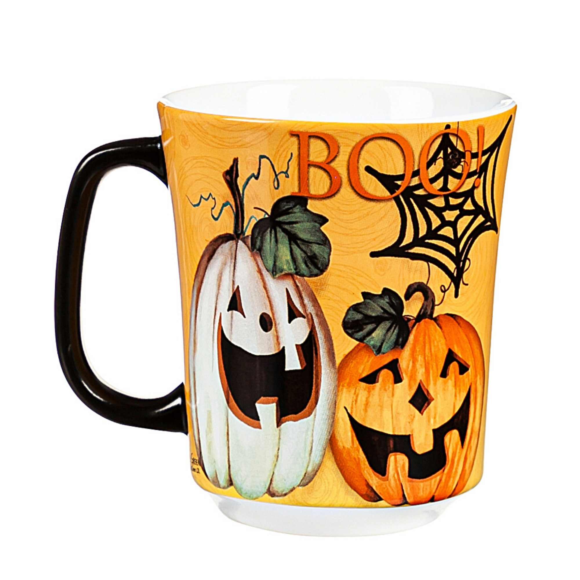 Tabletop Boo Pumpkins Cup Ceramic Boo Awesome Cup 3Rca7991 | SBKGifts.com