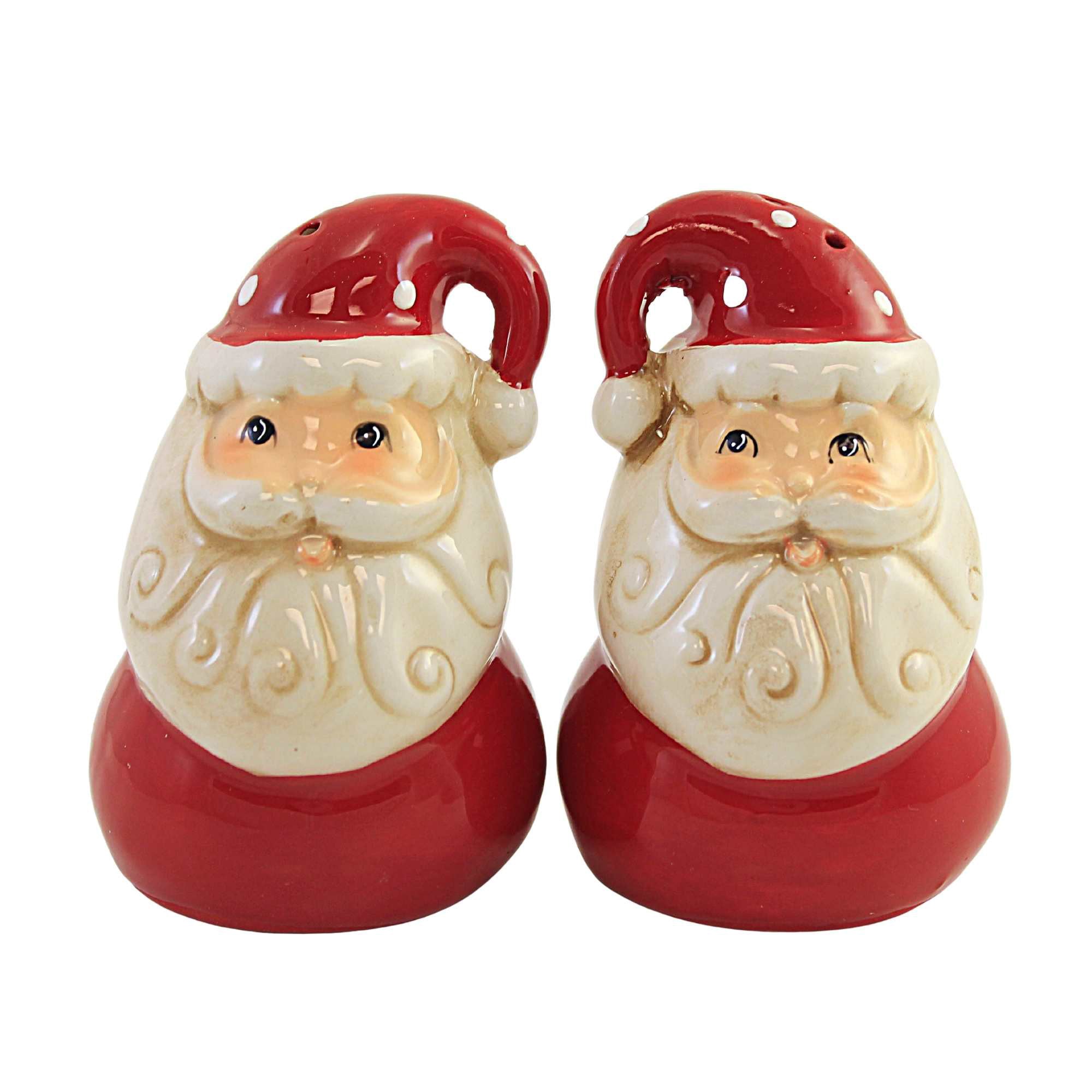 Tabletop Nostalgic Santa Salt/Pepper Dolomite Christmas Johanna Parker ...