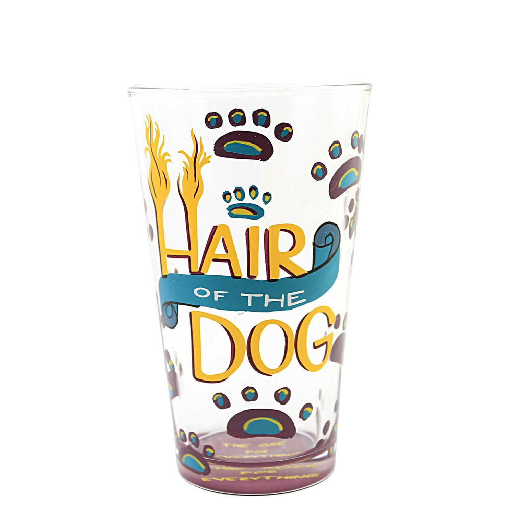 Lolita Glassware 5.75In Hair Of The Dog Pint Glass, Glass, Lolita Hand ...