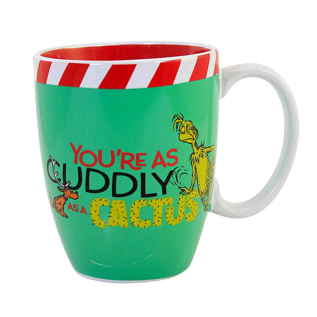 Tabletop Cuddly As A Cactus Mug Stoneware Dr Seuss Grinch 6010969 ...
