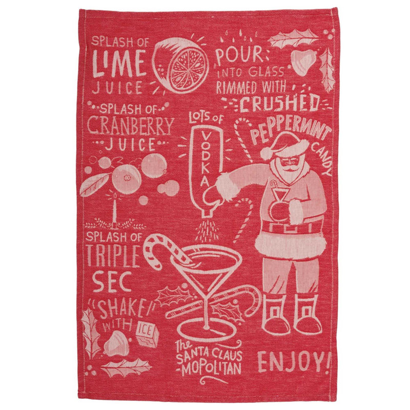 Decorative Towel Santa Claus Mopolitan Set/2 Cotton Kitchen Jacquard ...