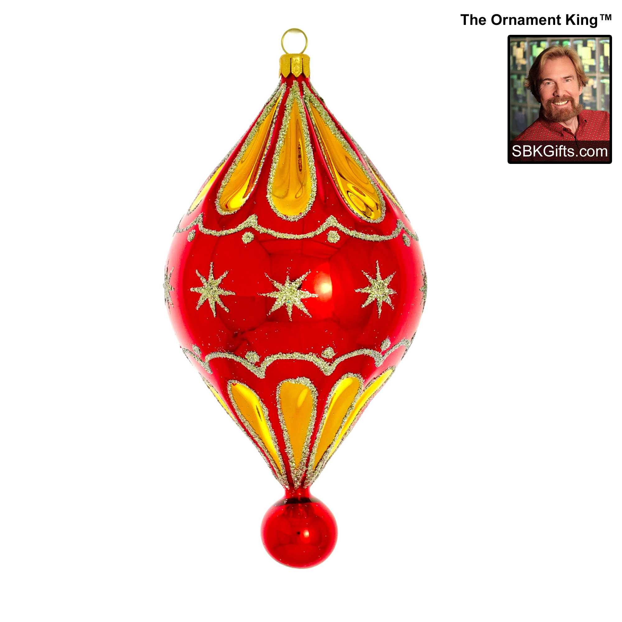 Preorder Hy 24 Circus Baloon - 1 Glass Ornament Inch, - Retro Drop ...