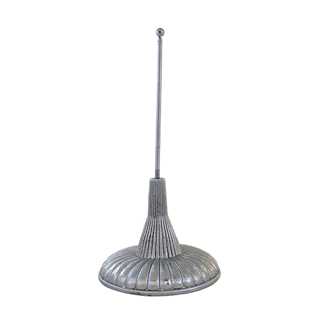Kurt S. Adler Silver Finial Holder - One Tree Topper Stand 8.75 Inch ...