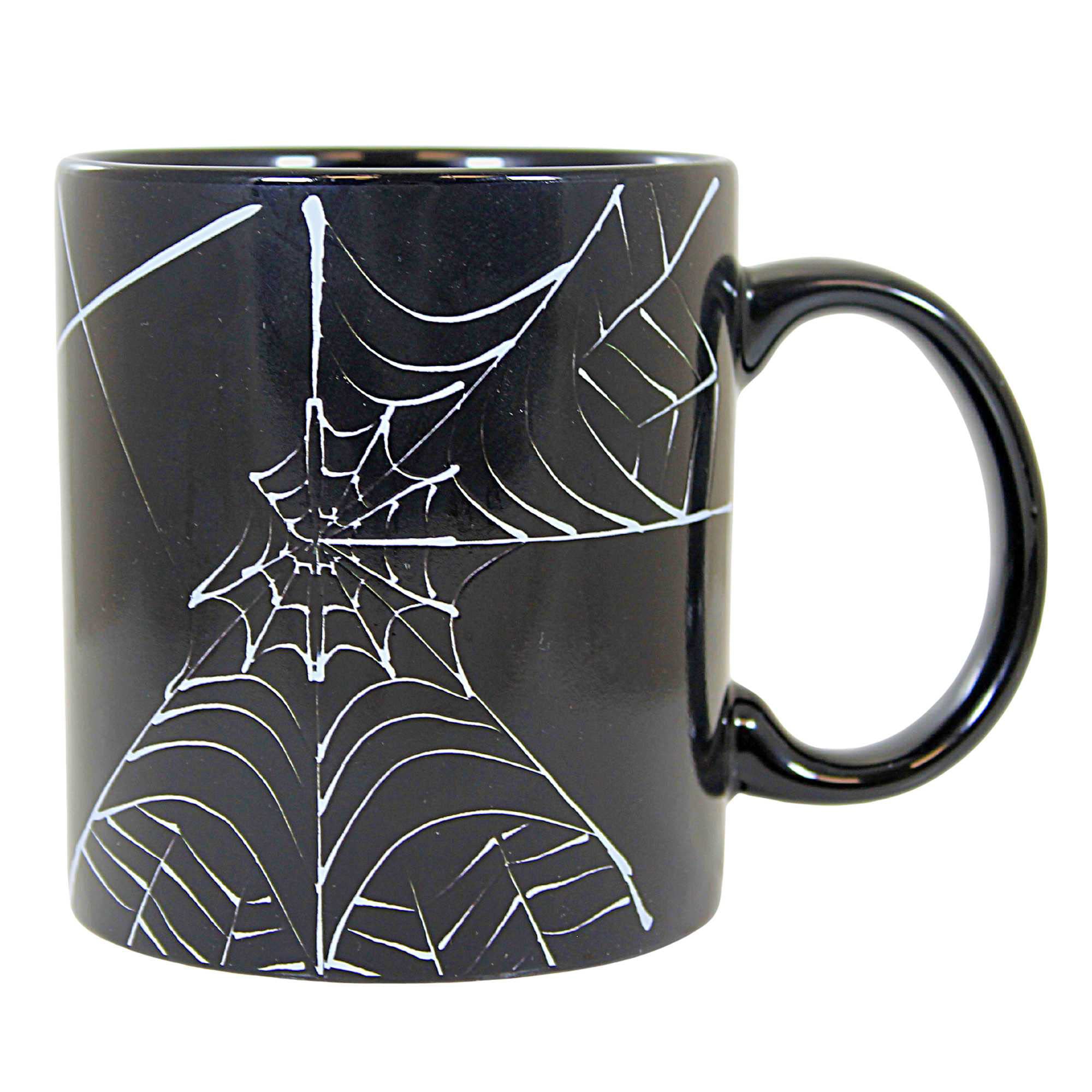 Tag Spiderweb Heat Changing Mug - One Mug 4.25 Inch, Ceramic ...