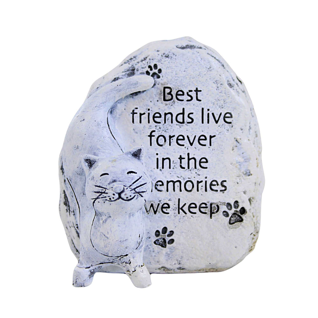 Roman Cat Memorial Stone - One Figurine 3.5 Inch, Polyresin ...