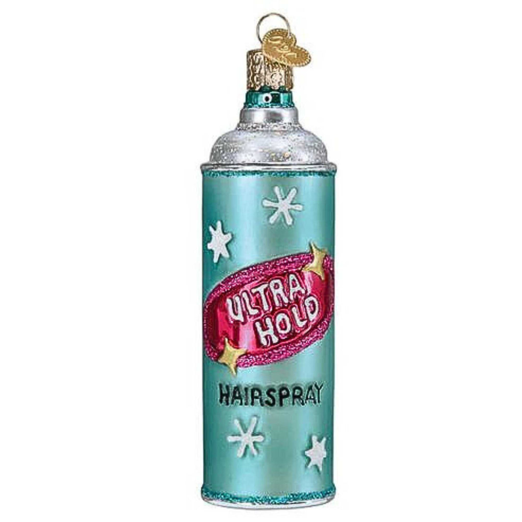 Old World Christmas 4.50In Hairspray, Glass, Can Ultra Hold 32617 ...