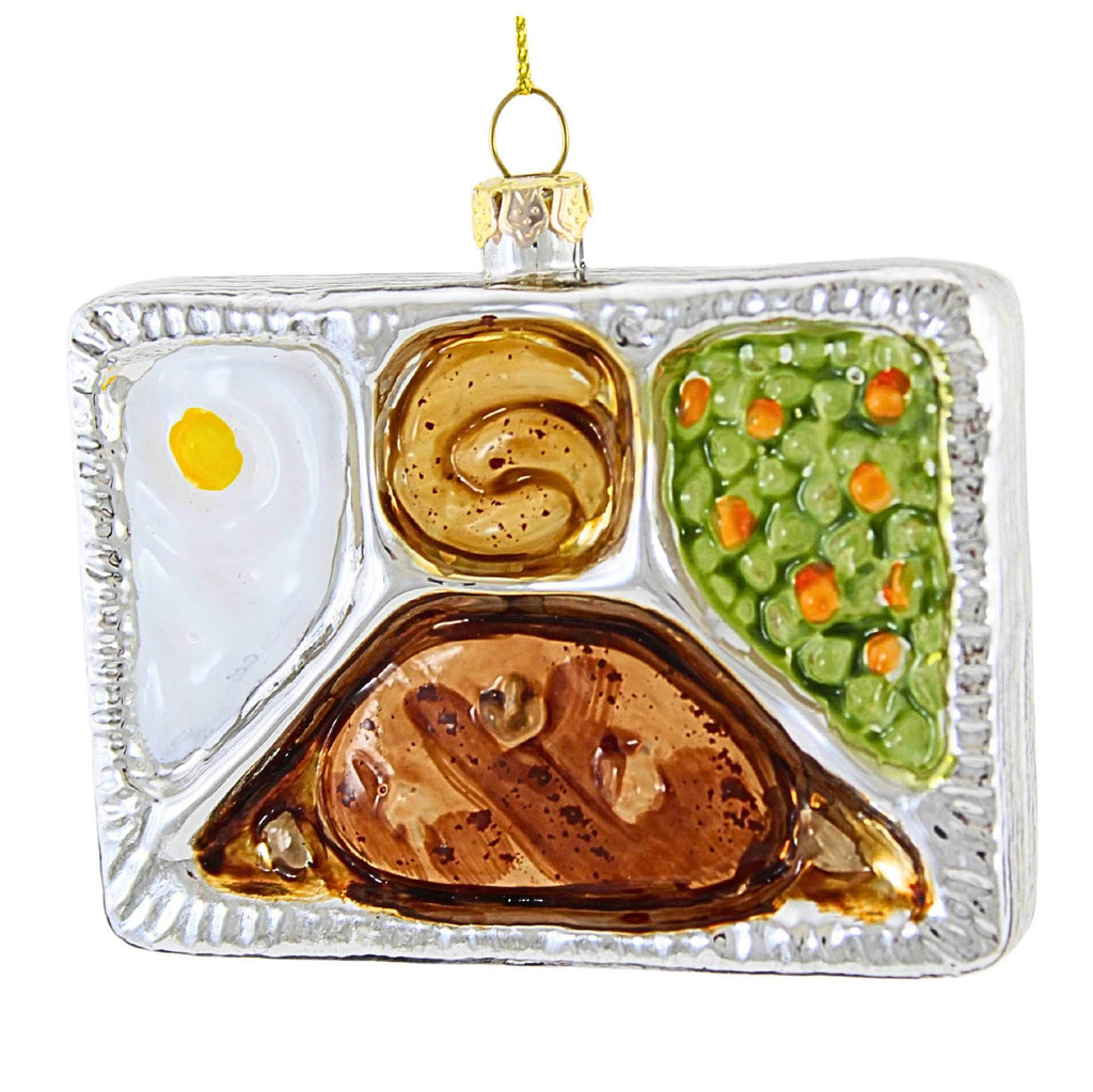 Cody Foster 2.50In Salisbury Steak Tv Dinner, Glass, Ornament Retro ...