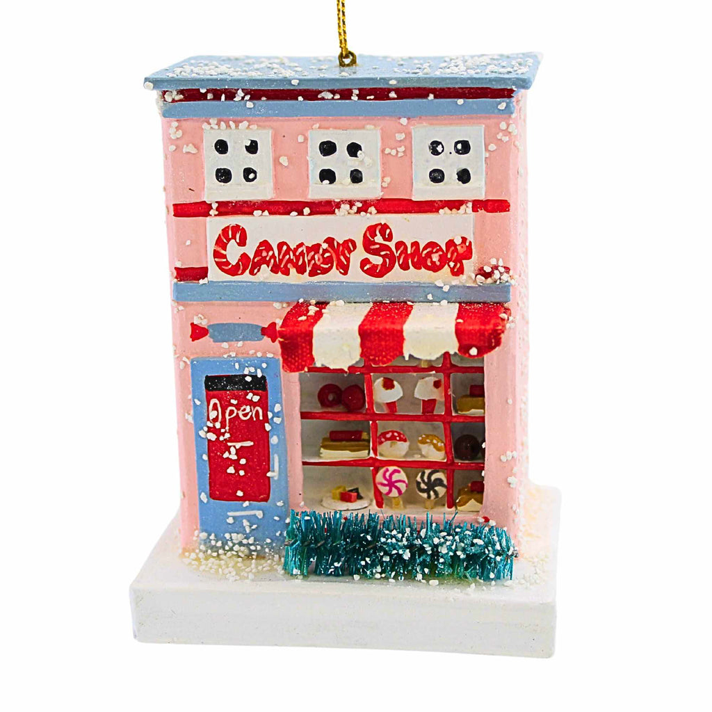 Cody Foster 4.25In Candy Shop, Cardboard, Vintage Style Putz House ...