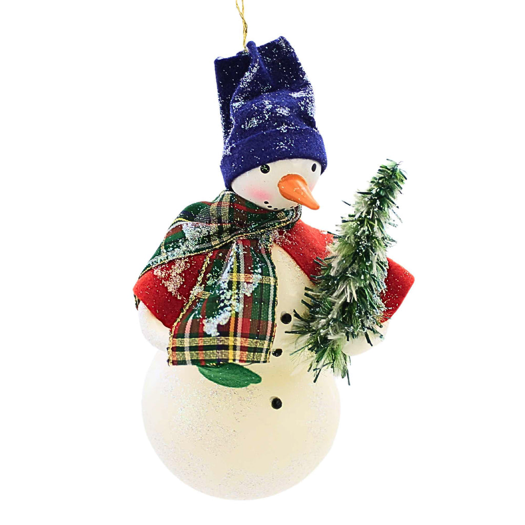 De Carlini Italian Ornaments 8.00In Baron Von Snow, Glass, Italian ...