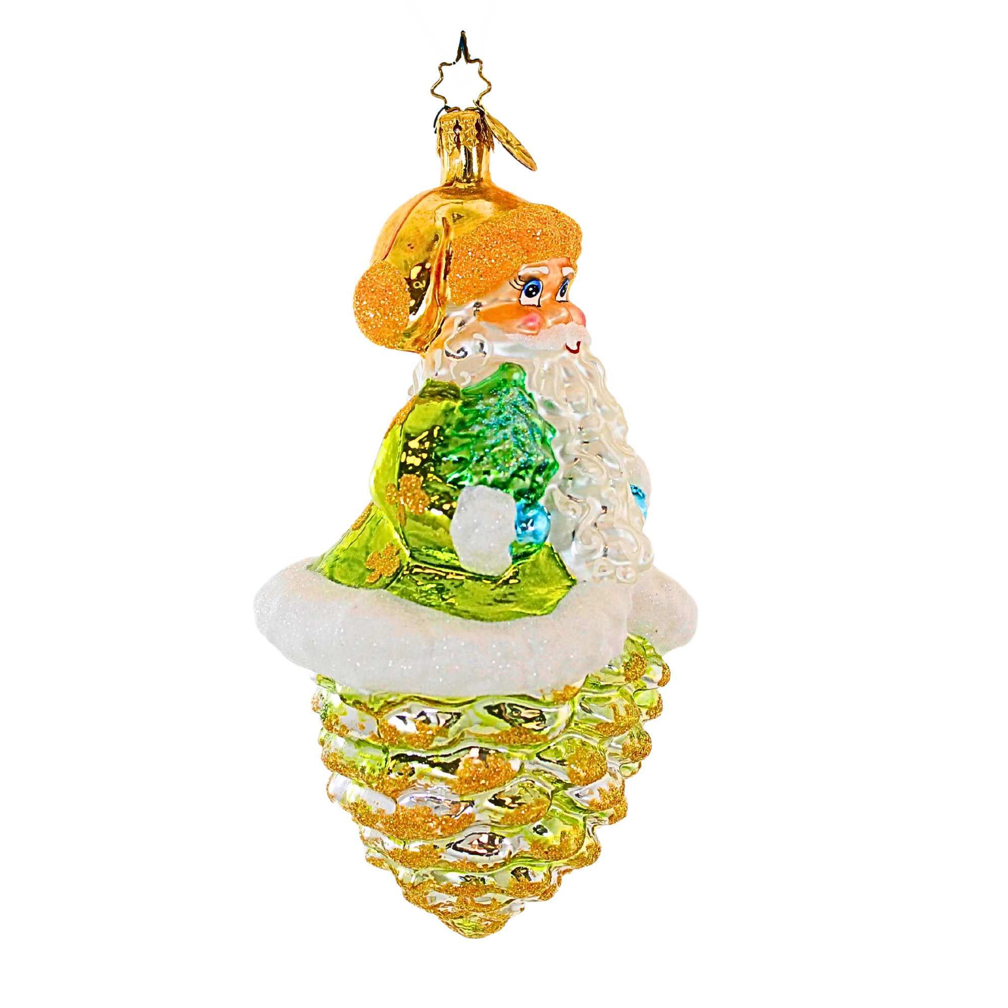 Christopher Radko Company 5.50In Lucky Cone Curls, Glass, Ornament ...