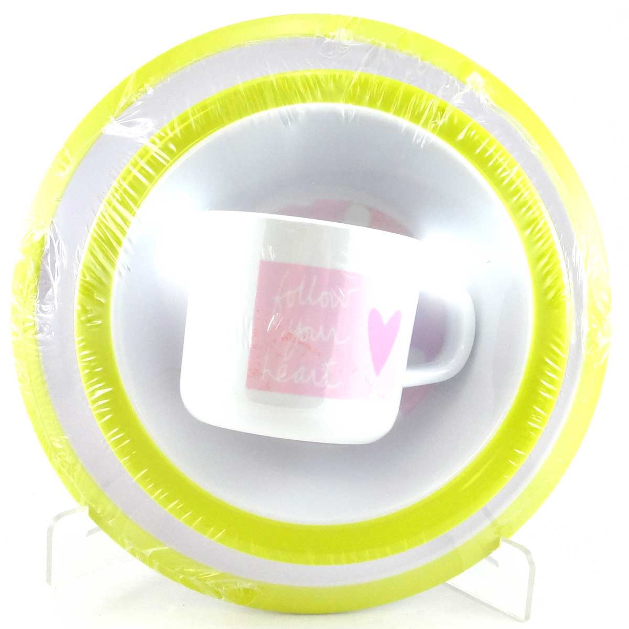 Child Related Baby Girl Melamine Dish Set Polyresin Plate Bowl Cup ...