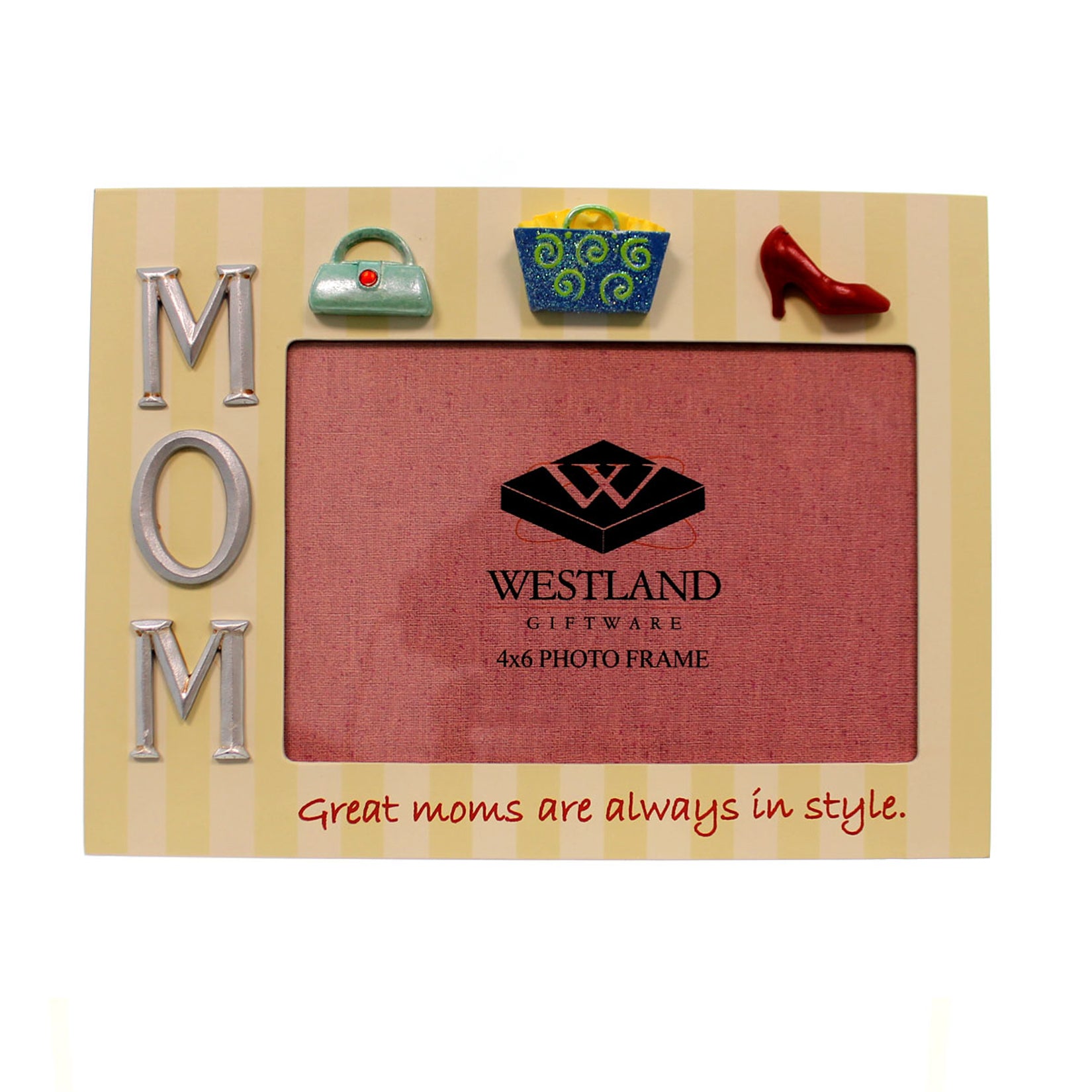 Home & Garden Mom Picture Frame Shopping Plastic Purse Shoe Mothers Day ...