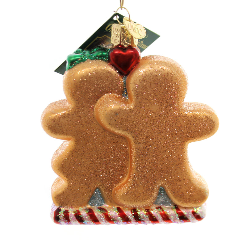 Old World Christmas Gingerbread Friends Glass Christmas Tradition 32219 ...