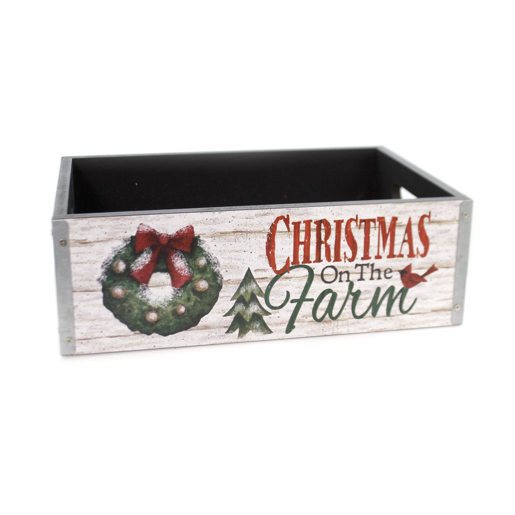 Christmas Countryside Message Planter Wood Message 9733589S | SBKGifts.com
