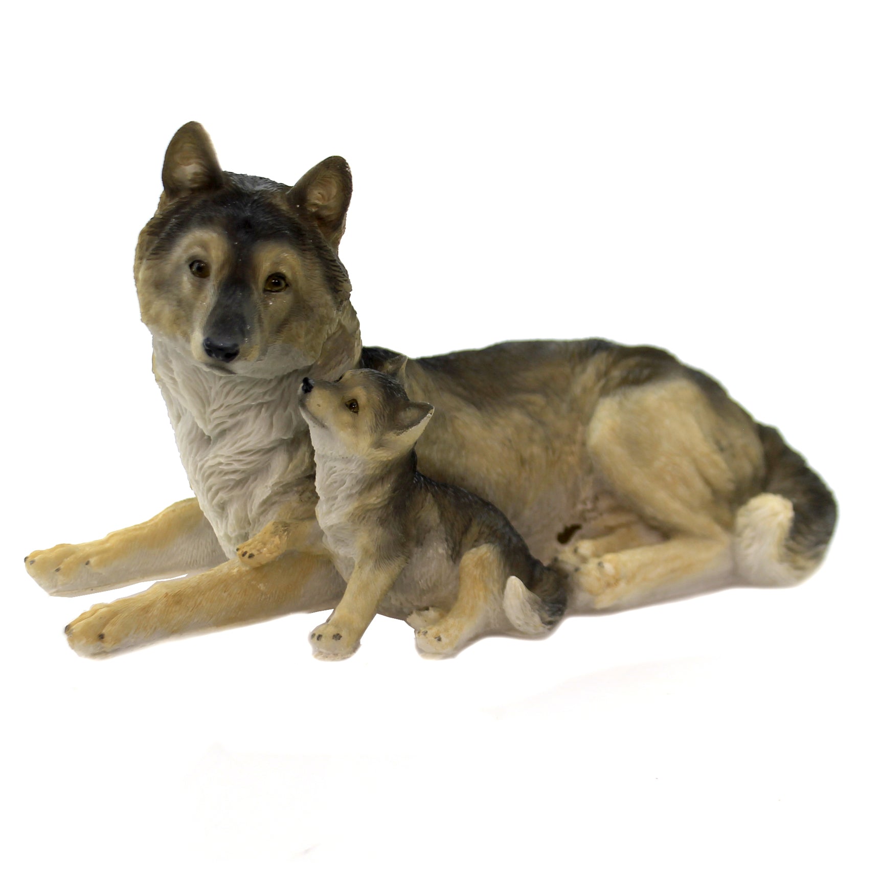 Animal Wolf With Pup Polyresin Woodland Family 11625 | SBKGifts.com